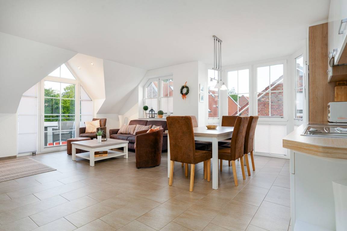 75 M² Ferienwohnung ∙ 3 Schlafzimmer ∙ 5 Gäste - Greetsiel