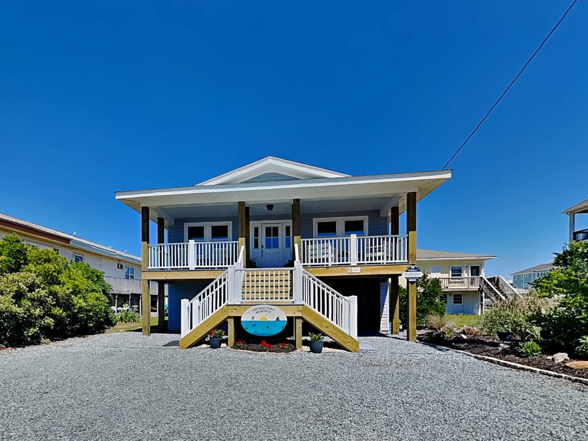 139 M² House ∙ 3 Bedrooms ∙ 6 Guests - Topsail Beach, NC