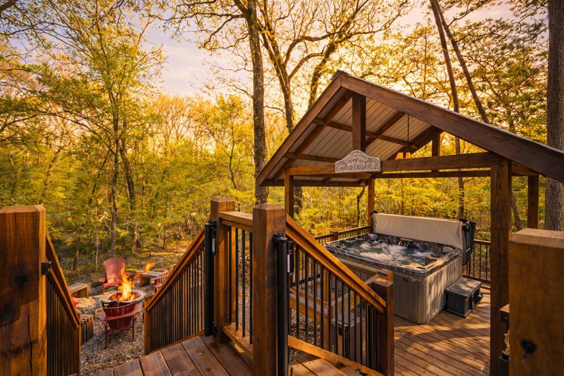 193 M² Cabin ∙ 3 Bedrooms ∙ 10 Guests - Oklahoma