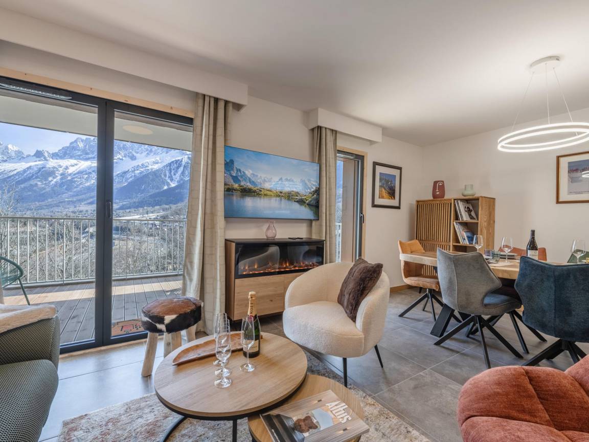 60 M² Appartement ∙ 2 Slaapkamers ∙ 4 Gasten - Les Houches