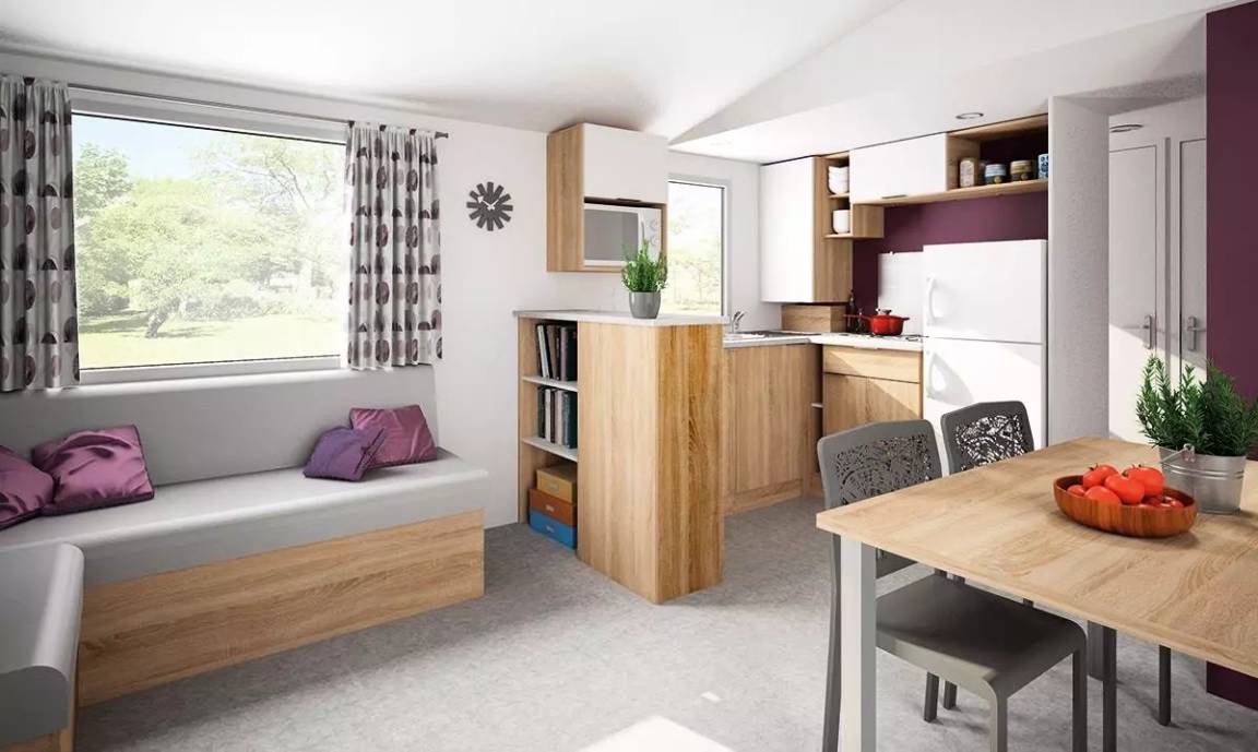 40 M² Mobil-home ∙ 4 Chambres ∙ 8 Personnes - Vielle-Saint-Girons