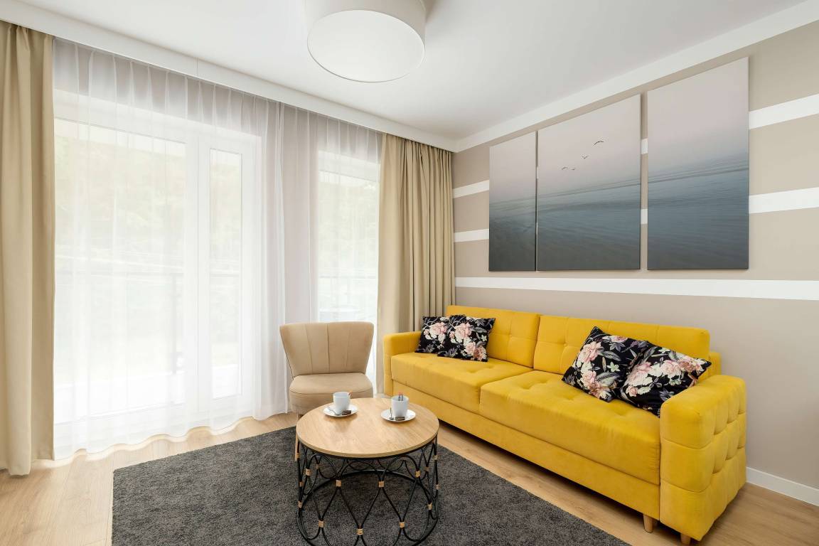 35 M² Apartament ∙ 1 Sypialnia ∙ 4 Gości - Pobierowo