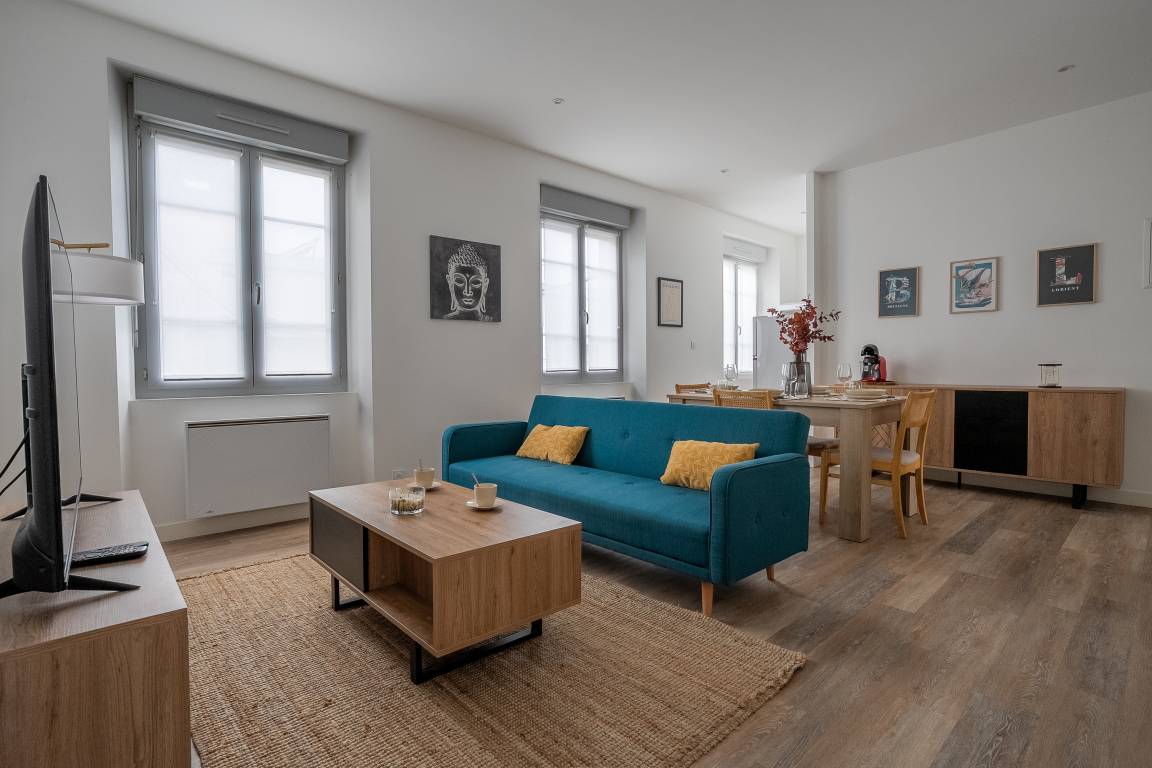 61 M² Appartement ∙ 2 Chambres ∙ 4 Personnes - Larmor-Plage