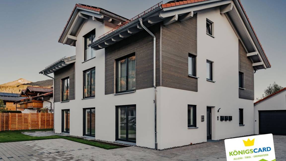 106 M² Ferienwohnung ∙ 2 Schlafzimmer ∙ 6 Gäste - Pfronten