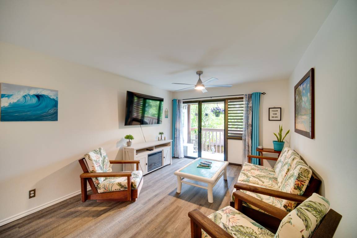 91 M² Apartment ∙ 2 Bedrooms ∙ 4 Guests - Lihue, HI