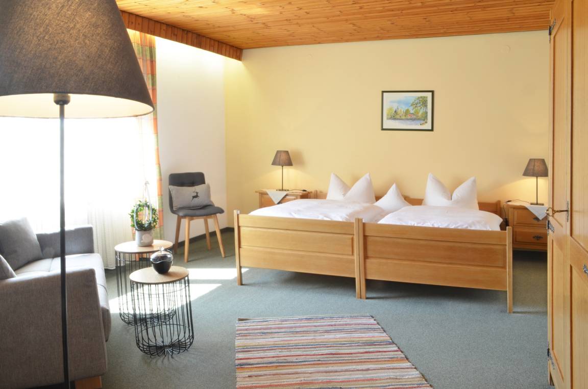 54 M² Ferienwohnung ∙ 1 Schlafzimmer ∙ 2 Gäste - Bischofsgrün