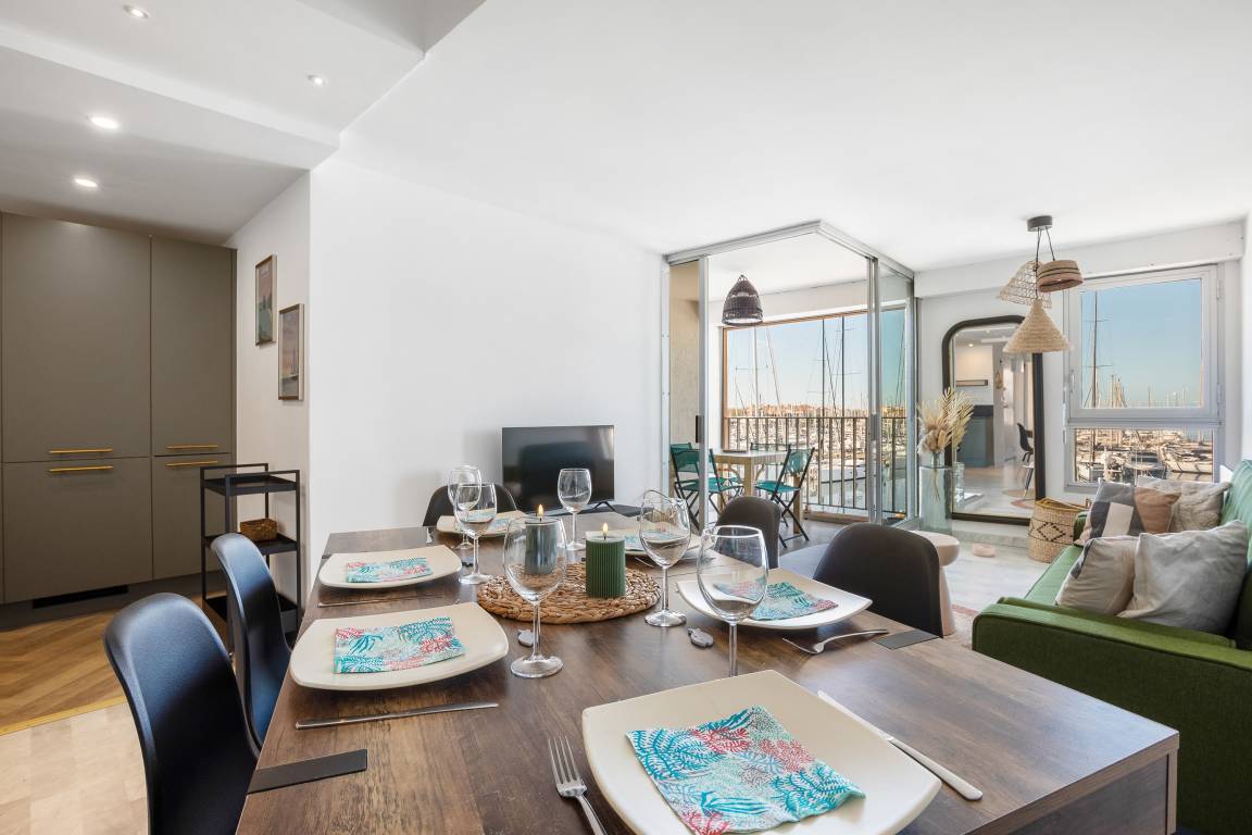 63 M² Apartamento ∙ 3 Habitaciones ∙ 6 Huéspedes - Agde