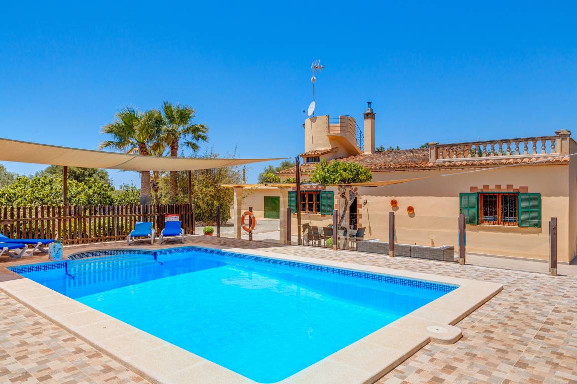 130 M² Finca ∙ 3 Schlafzimmer ∙ 6 Gäste - Cala Llombards