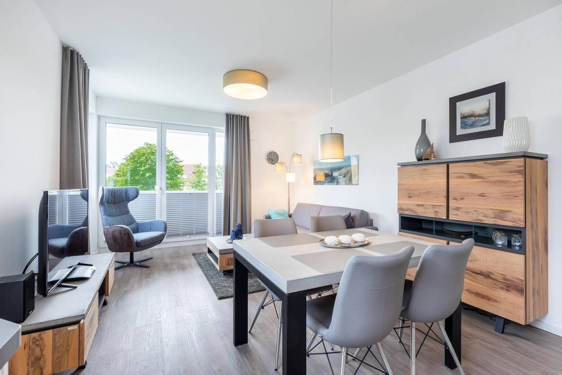 55 M² Appartement ∙ 1 Slaapkamer ∙ 4 Gasten - Boltenhagen
