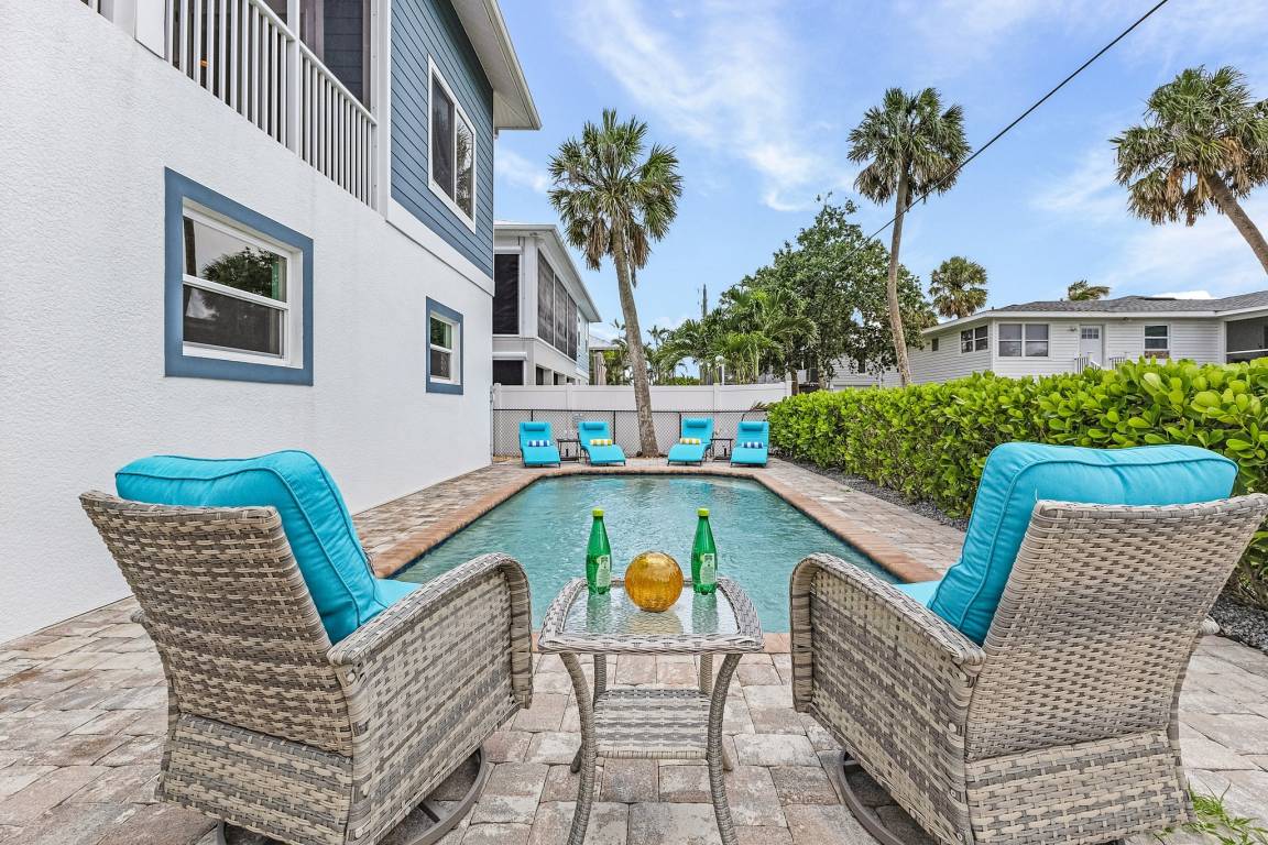 184 M² Huis ∙ 3 Slaapkamers ∙ 8 Gasten - Fort Myers Beach, FL
