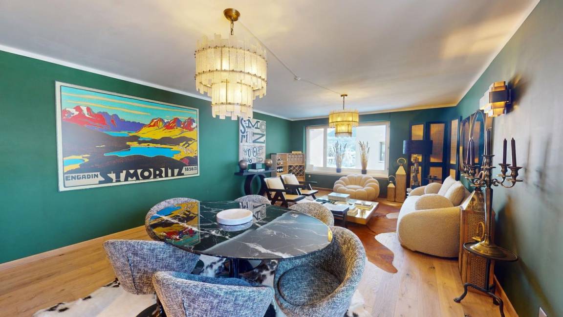 106 M² Appartement ∙ 3 Chambres ∙ 5 Personnes - Silvaplana