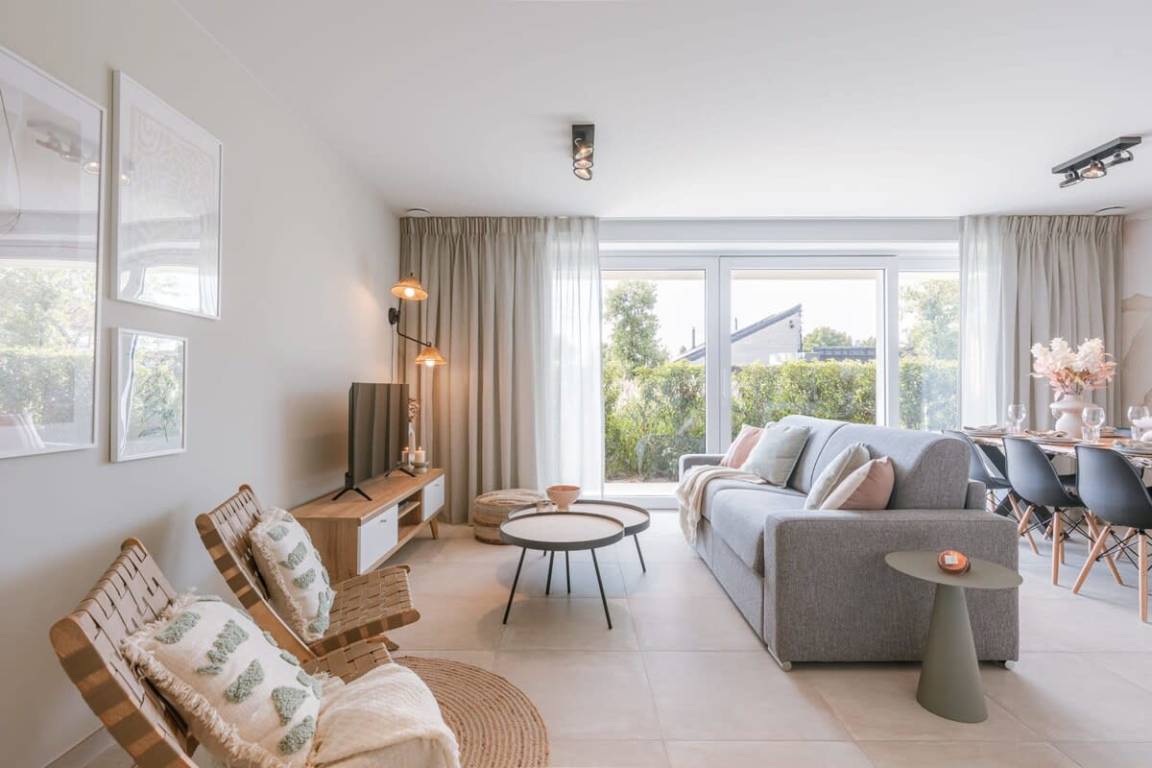 91 M² Appartement ∙ 2 Chambres ∙ 6 Personnes - Nieuport