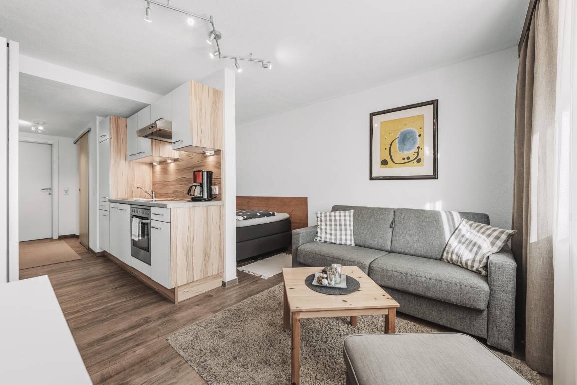 27 M² Appartement ∙ 1 Slaapkamer ∙ 2 Gasten - Kühtai