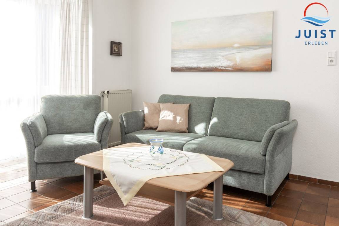 60 M² Ferienwohnung ∙ 2 Schlafzimmer ∙ 4 Gäste - Juist