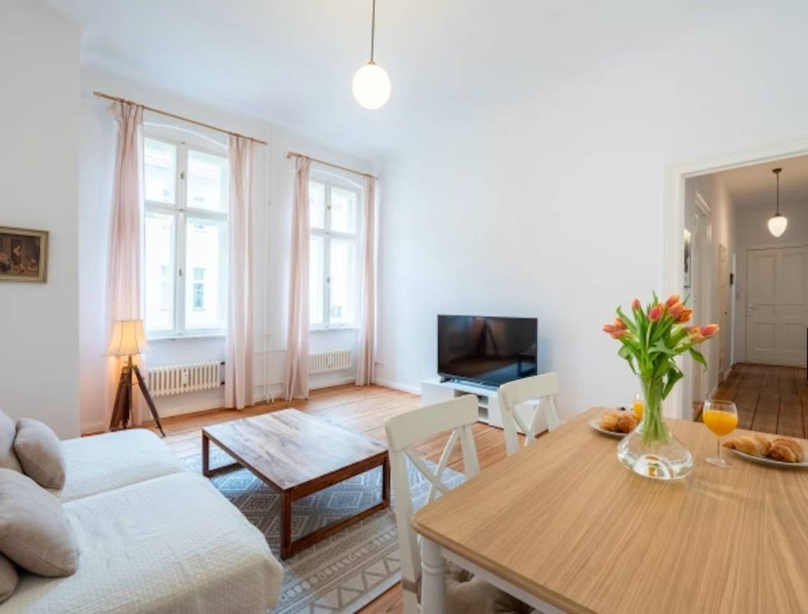 53 M² Apartamento ∙ 1 Habitación ∙ 2 Huéspedes - Berlin