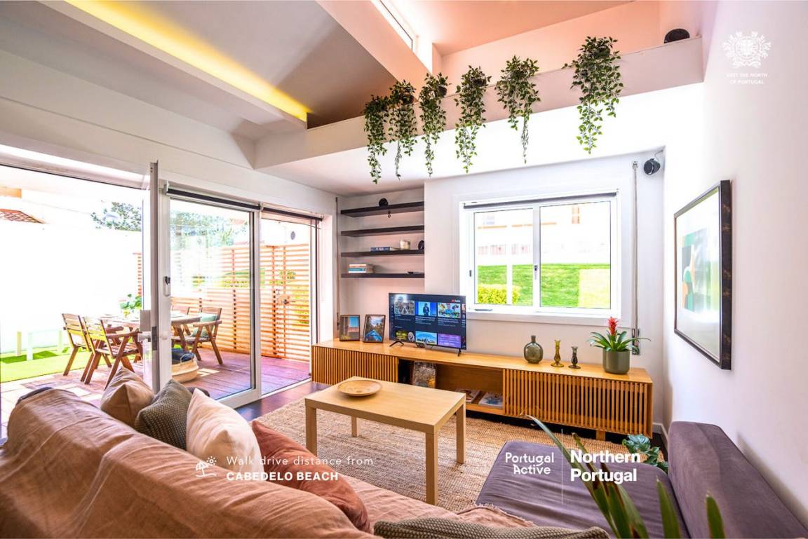 80 M² Apartamento ∙ 1 Habitación ∙ 4 Huéspedes - Viana do Castelo