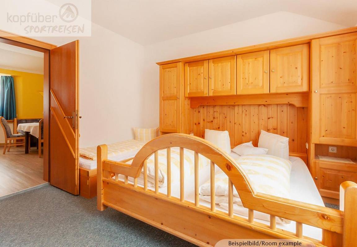 37 M² Ferienwohnung ∙ 2 Schlafzimmer ∙ 6 Gäste - Ischgl