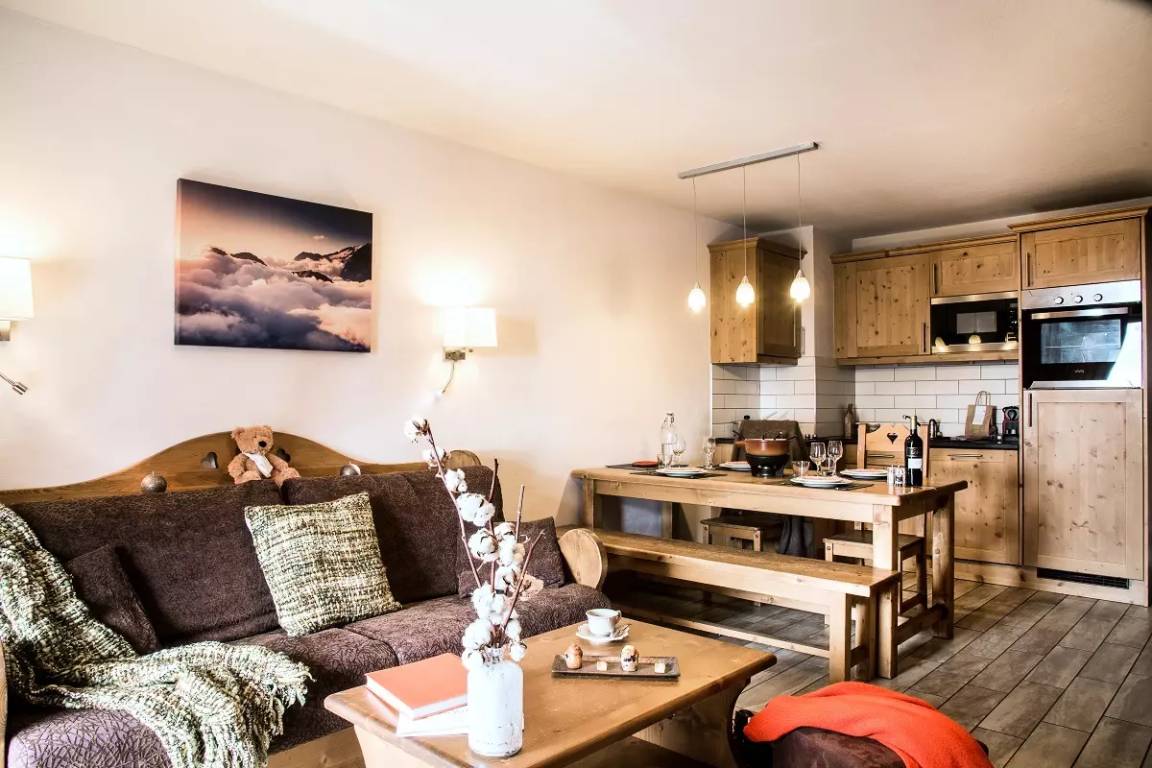 37 M² Apartamento ∙ 1 Habitación ∙ 4 Huéspedes - Le Grand-Bornand