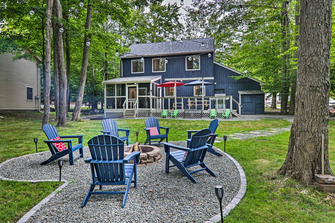 124 M² House ∙ 3 Bedrooms ∙ 8 Guests - Tobyhanna State Park, Tobyhanna