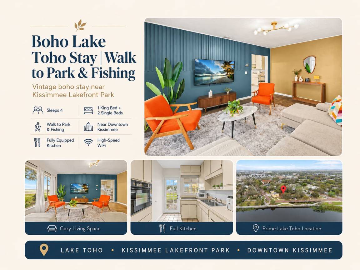 Apartment ∙ 2 Bedrooms ∙ 4 Guests - Florida