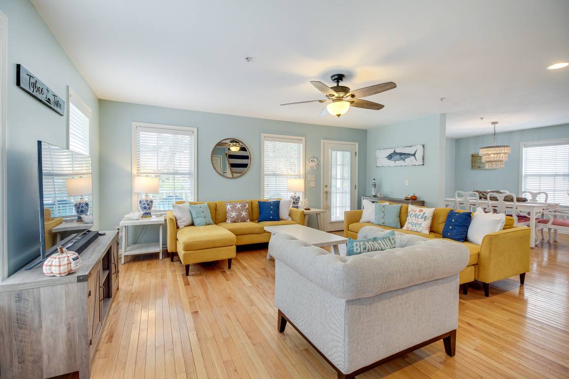 162 M² House ∙ 3 Bedrooms ∙ 8 Guests - Tybee Island, GA