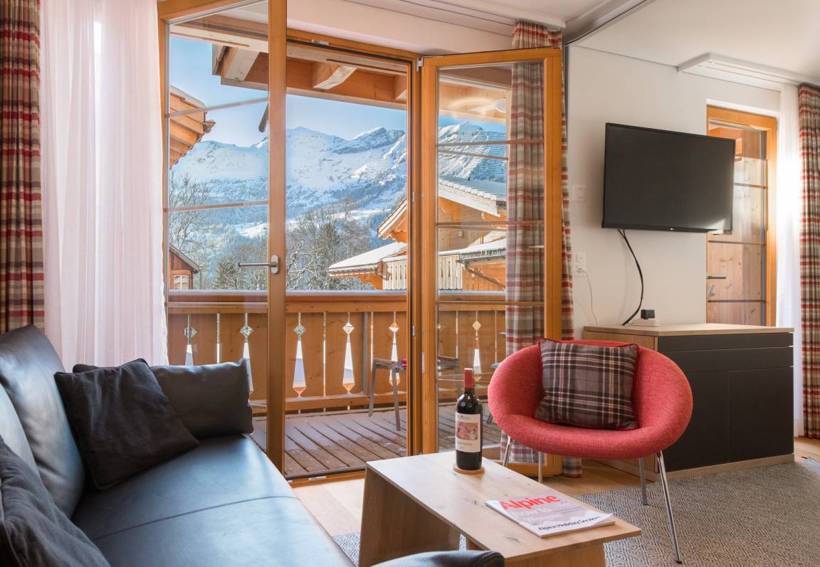50 M² Ferienwohnung ∙ 2 Schlafzimmer ∙ 4 Gäste - Mürren