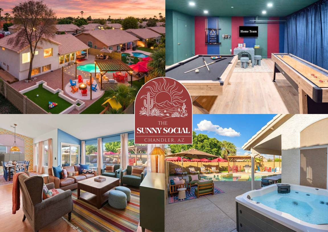Apartamento ∙ 6 Habitaciones ∙ 18 Huéspedes - Gilbert, AZ
