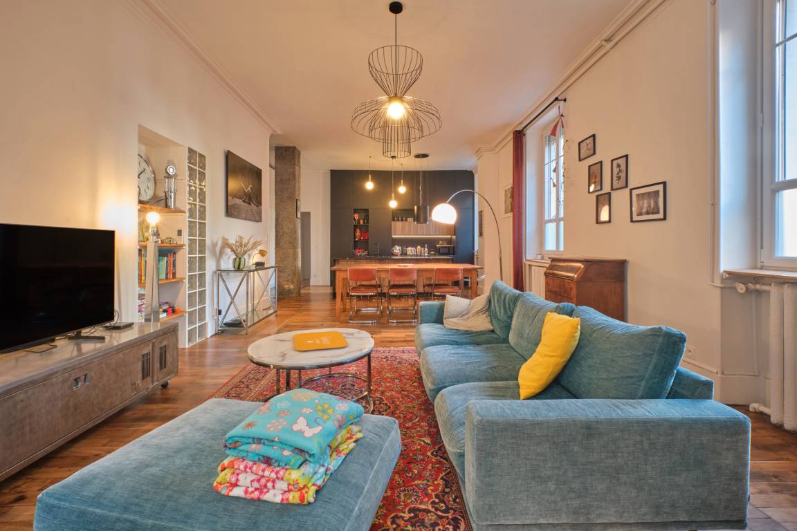 103 M² Appartement ∙ 3 Chambres ∙ 5 Personnes - Gare de Grenoble