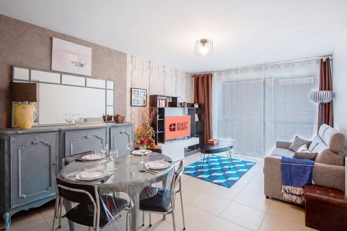 47 M² Appartement ∙ 1 Slaapkamer ∙ 2 Gasten - Romainville