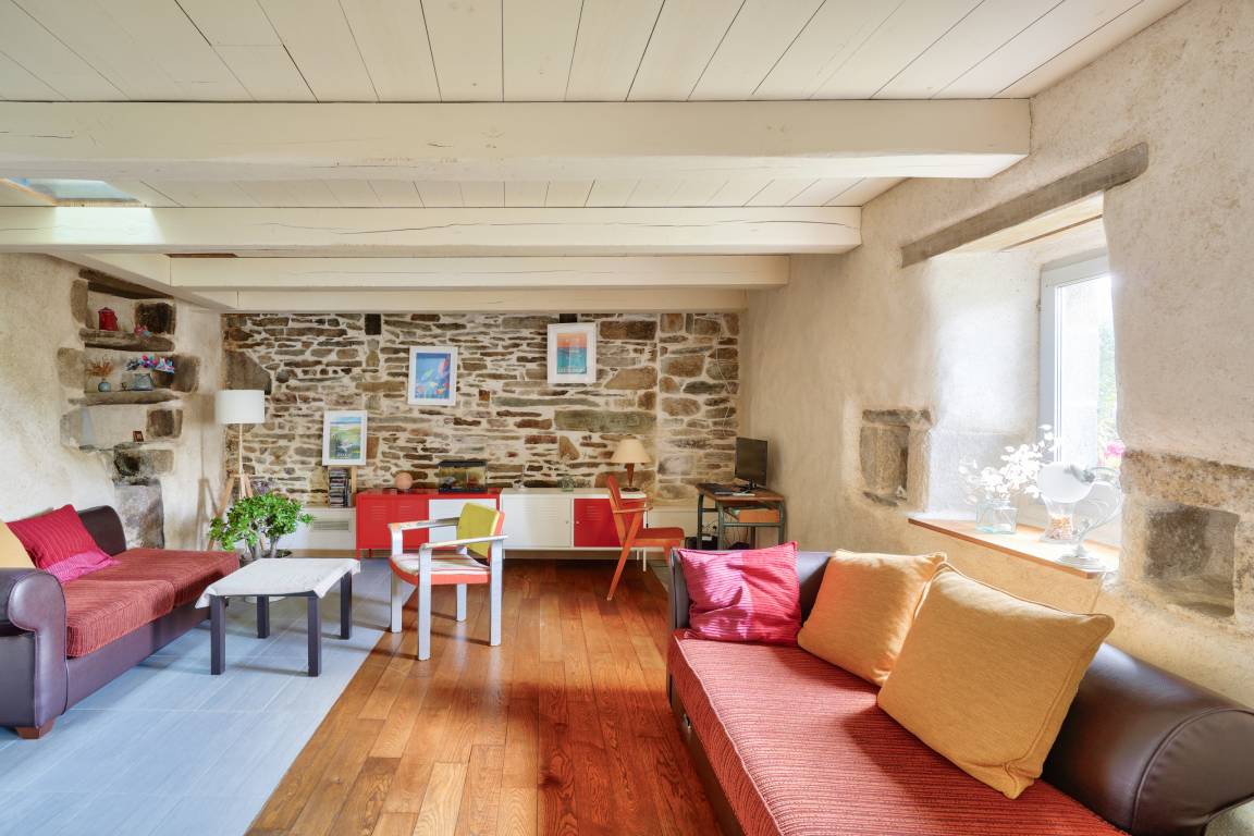 115 M² Ferienhaus ∙ 3 Schlafzimmer ∙ 6 Gäste - Plozévet