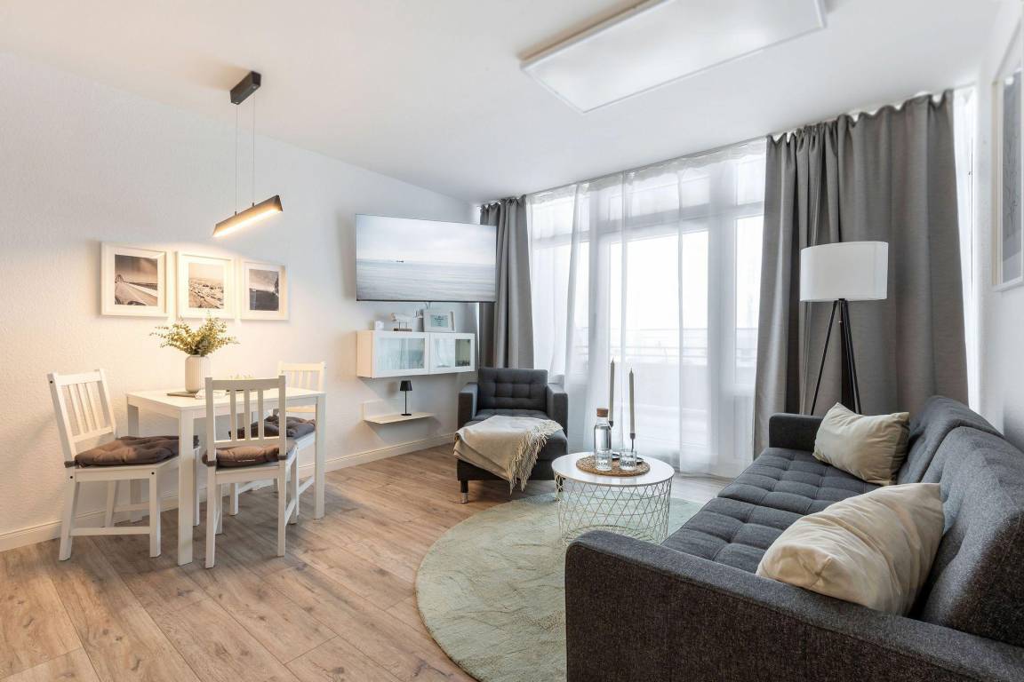 34 M² Ferienwohnung ∙ 1 Schlafzimmer ∙ 3 Gäste - Fehmarn
