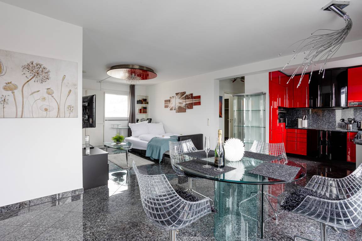 70 M² Appartement ∙ 1 Chambre ∙ 4 Personnes - Aéroport de Francfort (FRA)