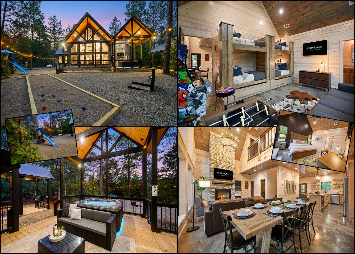 Cabin ∙ 3 Bedrooms ∙ 14 Guests - Oklahoma