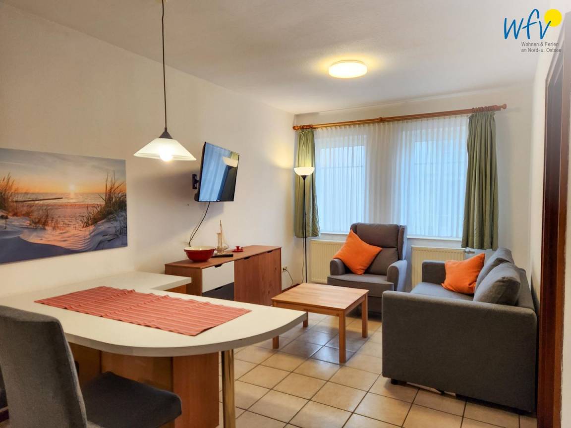33 M² Appartement ∙ 1 Chambre ∙ 2 Personnes - Borkum