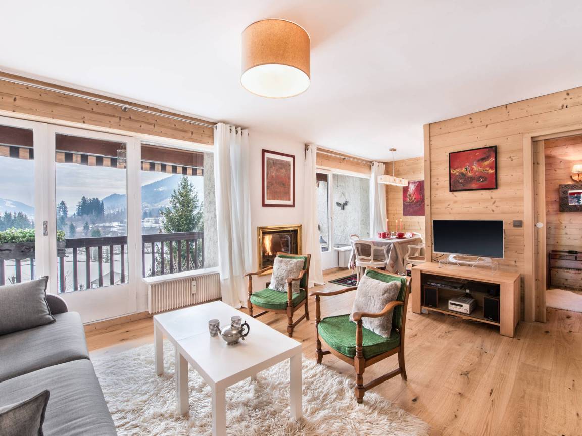 43 M² Studio Flat ∙ 1 Bedroom ∙ 4 Guests - Megève