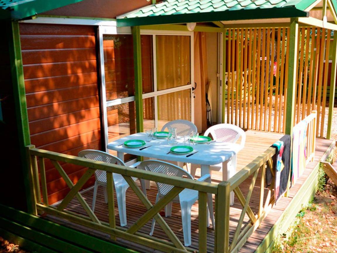 20 M² Chalet ∙ 1 Chambre ∙ 2 Personnes - Circuit de Lédenon