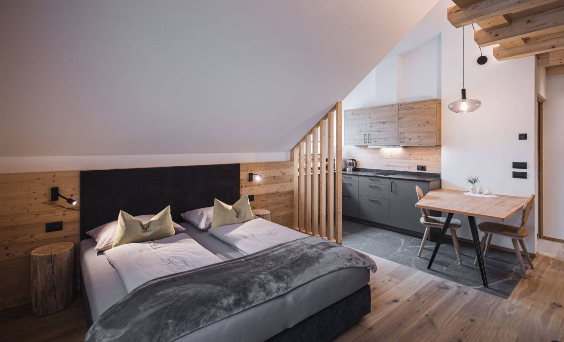 30 M² Monolocale ∙ 3 Ospiti - Valdaora