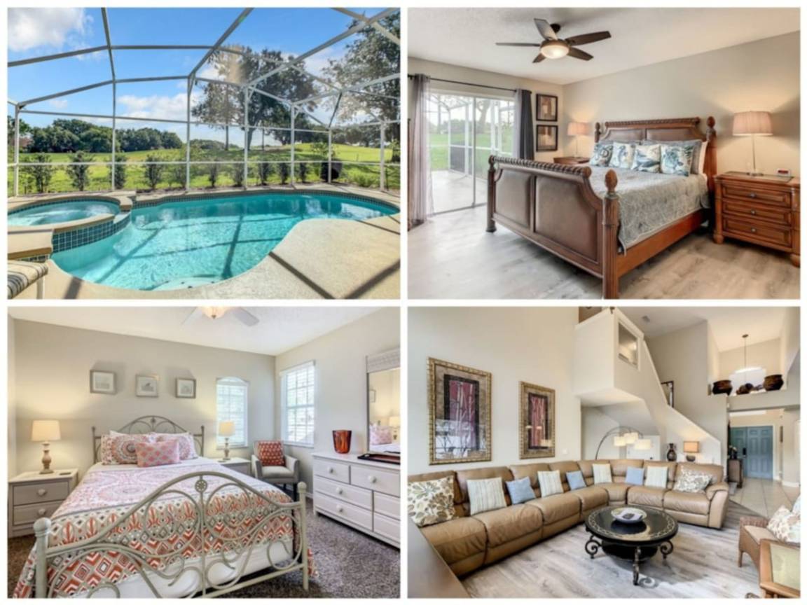 205 M² Apartamento ∙ 4 Habitaciones ∙ 8 Huéspedes - Haines City, FL