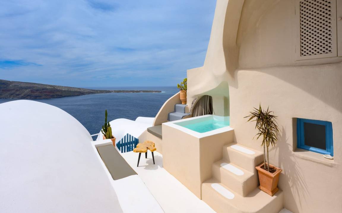 60 M² Villa ∙ 2 Bedrooms ∙ 5 Guests - Oia