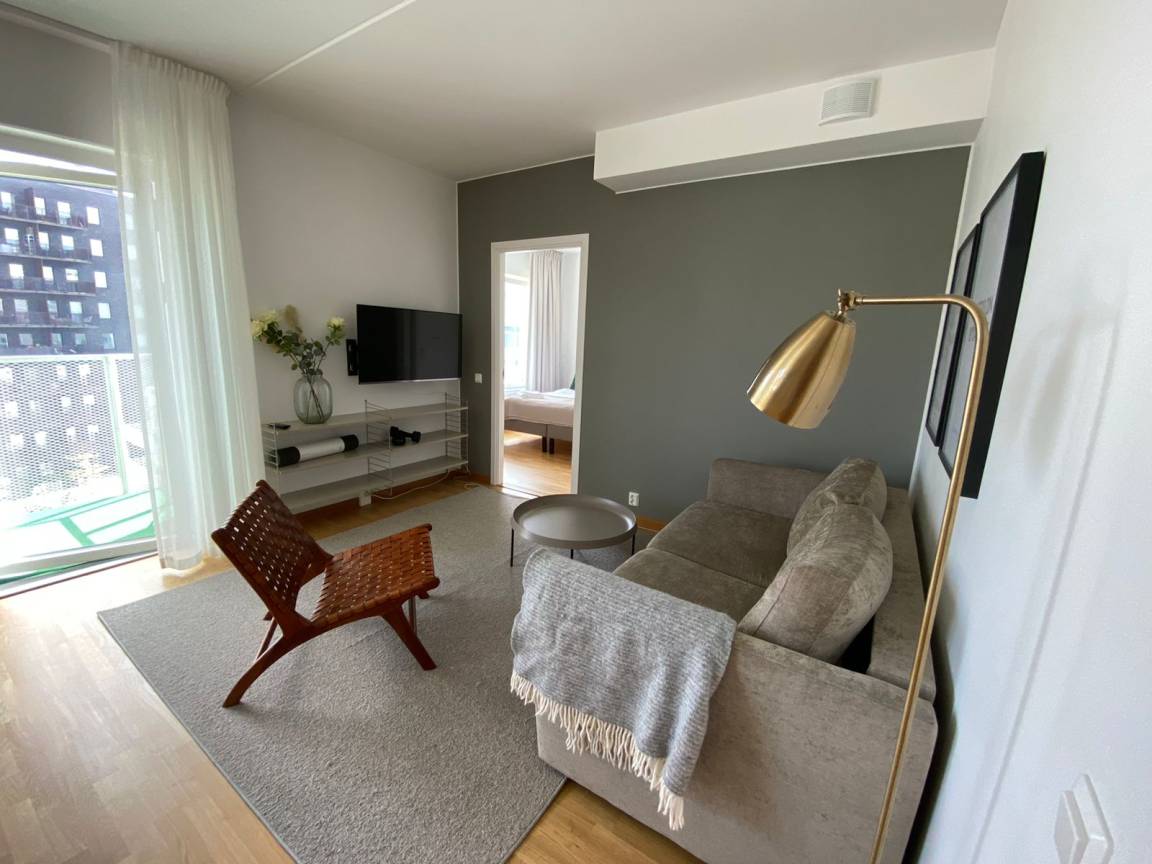 50 M² Ferienwohnung ∙ 1 Schlafzimmer ∙ 2 Gäste - Solna