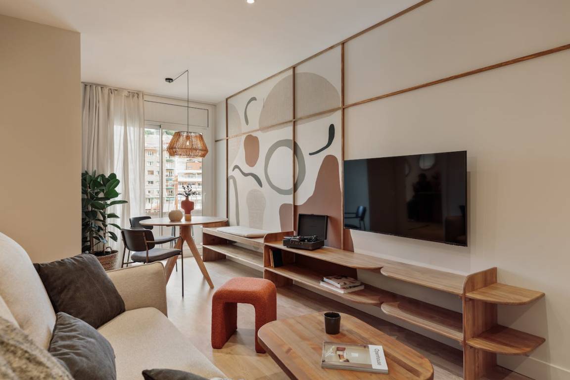 74 M² Apartamento ∙ 2 Quartos ∙ 3 Hóspedes - Sant Cugat del Vallès