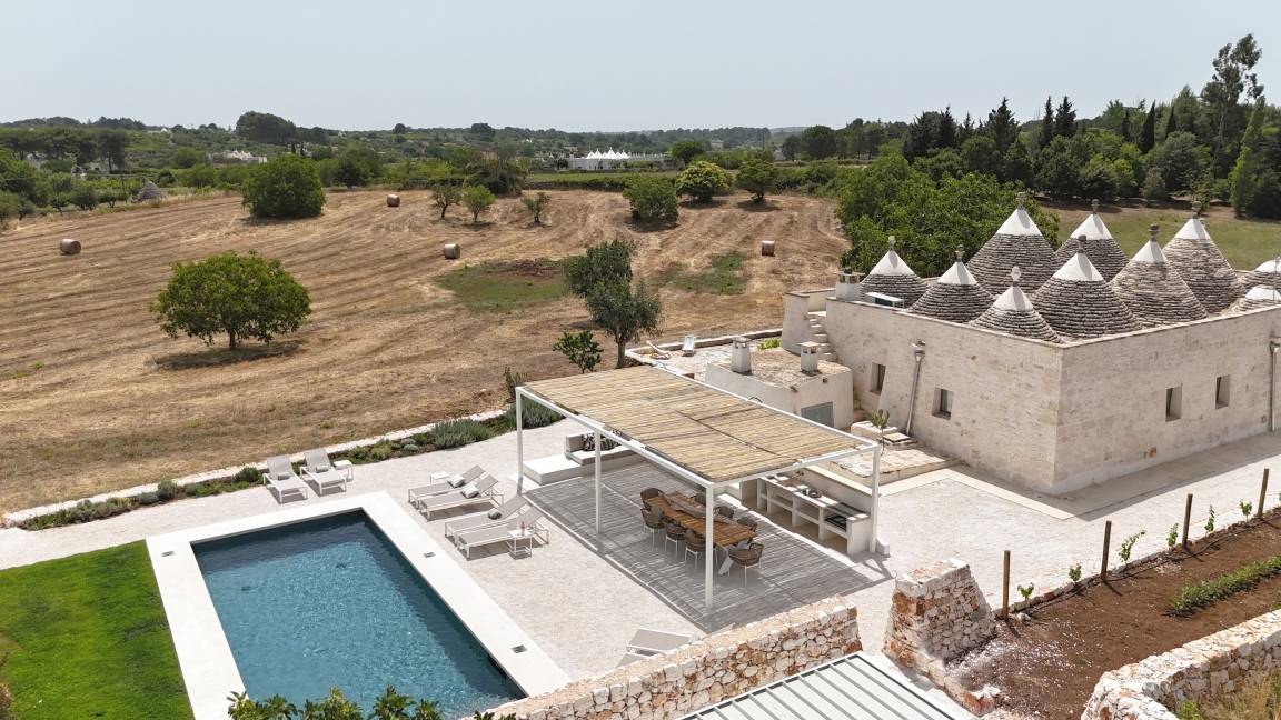 200 M² Villa Vacanza ∙ 3 Camere Da Letto ∙ 8 Ospiti - Martina Franca
