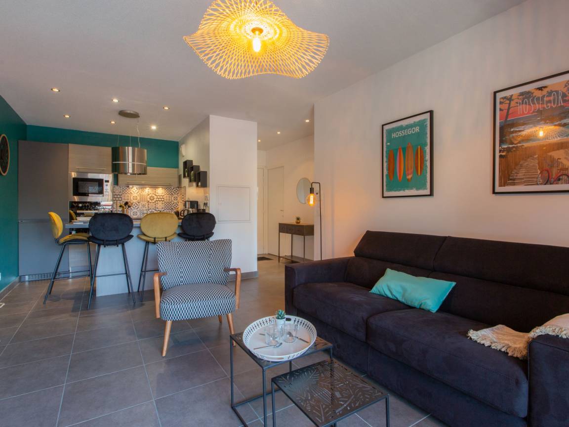 46 M² Ferienwohnung ∙ 1 Schlafzimmer ∙ 4 Gäste - Seignosse