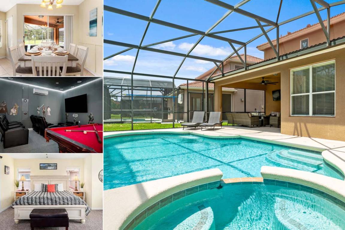 192 M² Casa ∙ 4 Habitaciones ∙ 8 Huéspedes - Kissimmee, FL