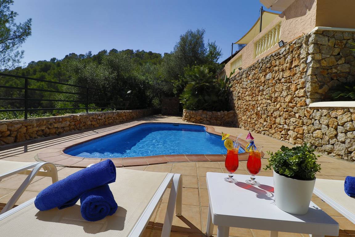 110 M² Finca ∙ 2 Schlafzimmer ∙ 4 Gäste - Estellencs