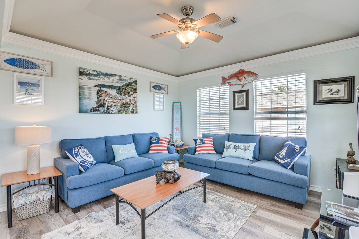 105 M² House ∙ 3 Bedrooms ∙ 7 Guests - Surfside Beach, TX