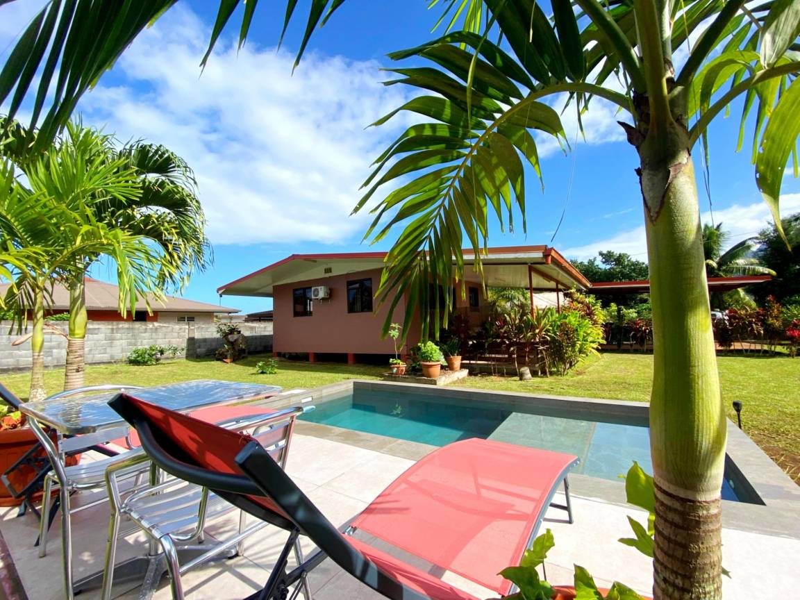 70 M² Bungalow ∙ 1 Habitación ∙ 4 Huéspedes - Tahití