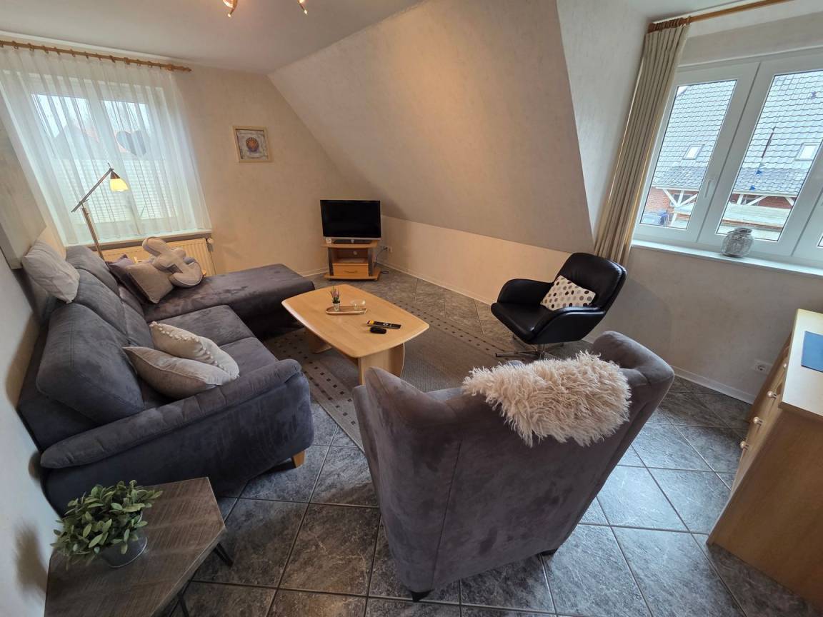 90 M² Appartement ∙ 3 Chambres ∙ 5 Personnes - Amrum