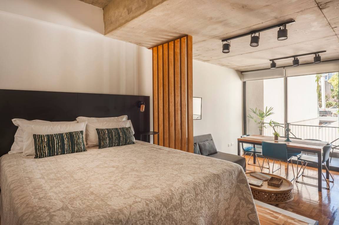 50 M² Studio Flat ∙ 3 Guests - Buenos Aires