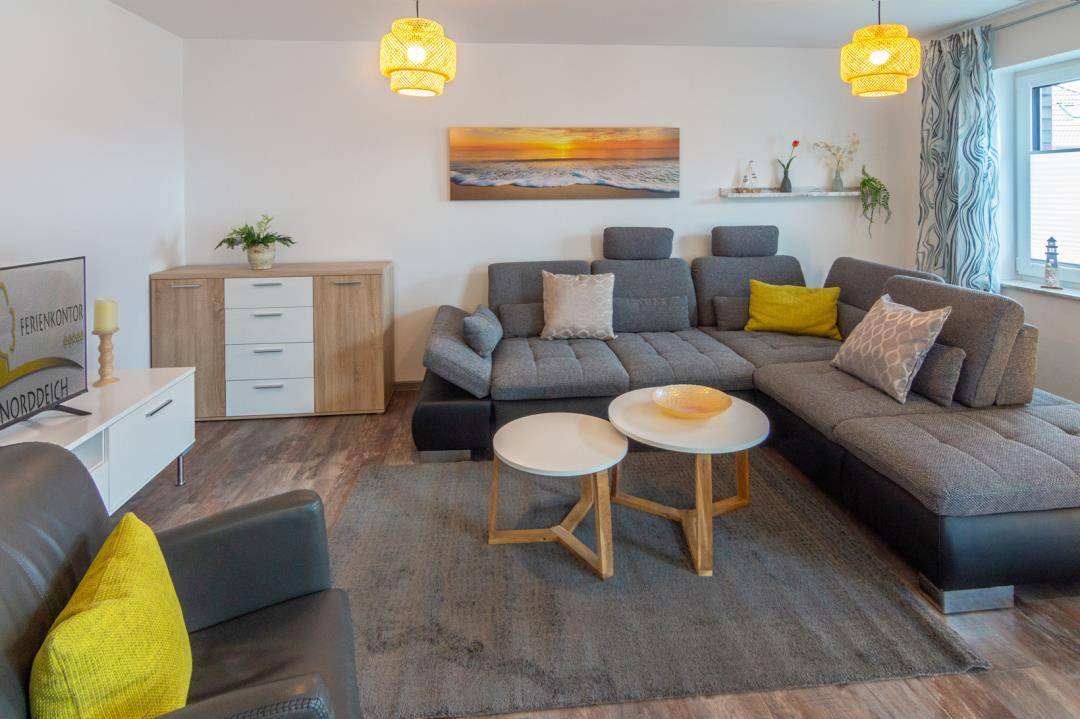 60 M² Apartment ∙ 1 Bedroom ∙ 2 Guests - Norddeich